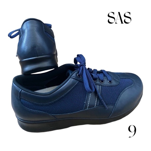 SAS | Shoes | Sas Shoes Ft Mesh Walking Shoe Navy Blue Size 9 Medium ...